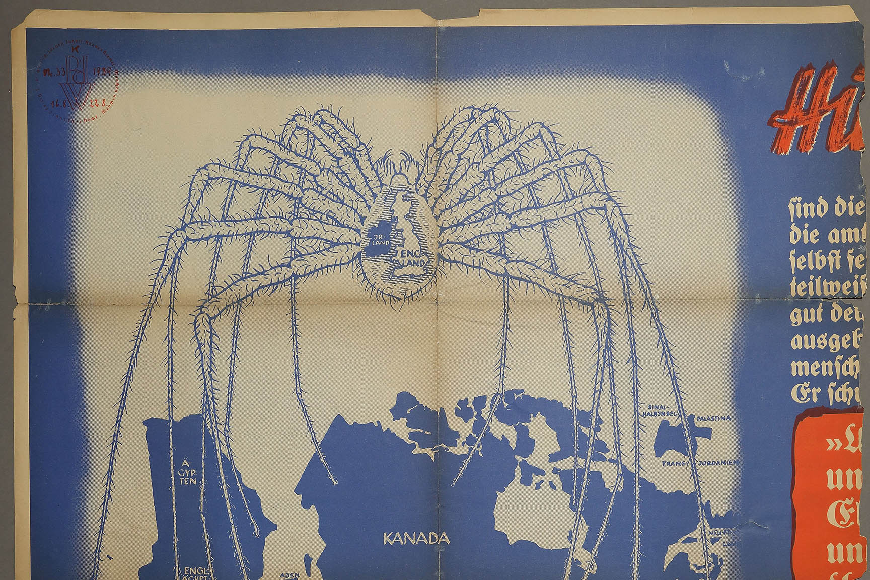 Eagle and Spider: the conservation treatment of Nazi propaganda posters ...